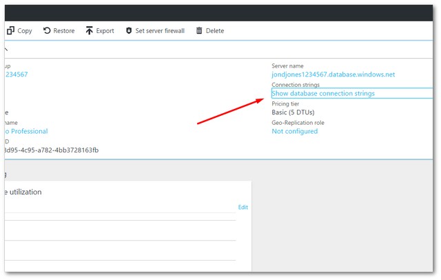 How To Setup Umbraco With Azure Part Two Uploading A Database Jon